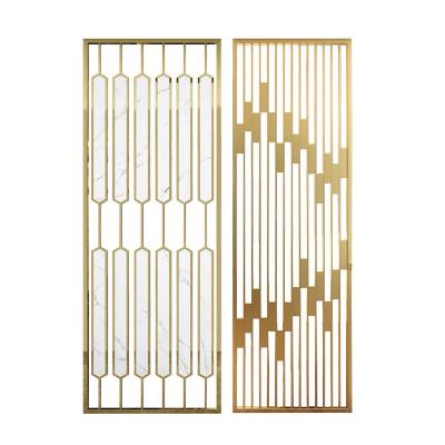 China Freestanding Stainless Steel Screen Partition Corrosion Resistant For Commercial Residential for sale