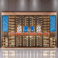 China Built In Stainless Steel Wine Cabinet Custom Size Seamless Fit For Kitchen Renovation for sale