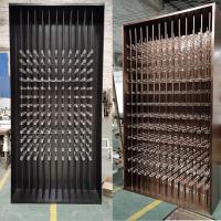 China Freestanding Stainless Steel Wine Cooler Cabinet Adjustable Thermostat Quiet Operation for sale