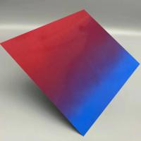 China 304 316L Stainless Steel Rainbow Sheets Custom Size For Stage Backdrops for sale