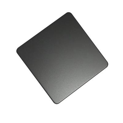 China Custom Size Sand Blasted Stainless Steel Sheet Non Reflective For Medical Equipment for sale