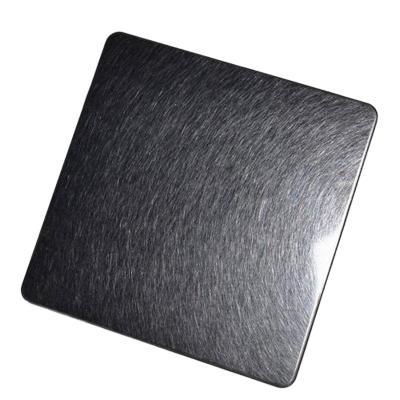 China Chaotic Grain Stainless Steel Plate Matte Finish For Café Bar Tops And Retail Displays for sale