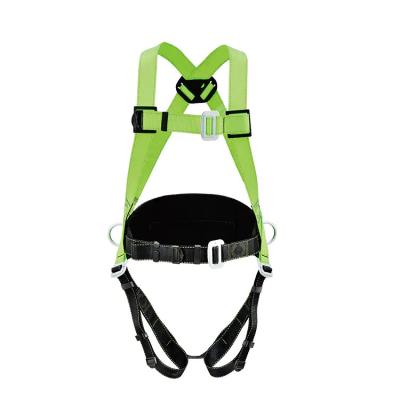 China EN358 Certified Full Body Safety Harness with Dorsal D-Ring Tongue Buckle and 81-121cm Adjustable Waistline for sale