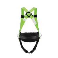 China EN358 Certified Full Body Safety Harness with Dorsal D-Ring Tongue Buckle and 81-121cm Adjustable Waistline for sale
