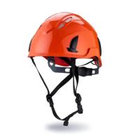 China ABS/PC Safety Helmet with 6 Point Suspension and Adjustable Ratchet for Construction and Petroleum for sale