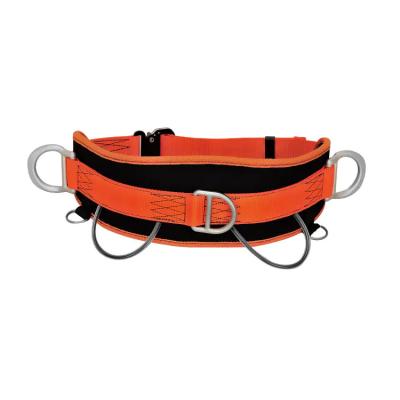 China 3 D-Ring Full Body Safety Harness 810-1210mm Adjustable Fall Arrest Belt with 100% Polyester Webbing for sale