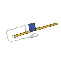 China 1250mm 22.2KN Strength Safety Belt with 100% Polyester Safety Harness for Elevated Work Platforms for sale