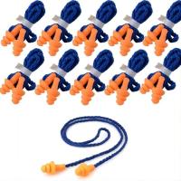 China Safety Reusable Silicone Earplugs 31.5*12.5mm with 32dB SNR Noise Reduction and Washable Design for sale