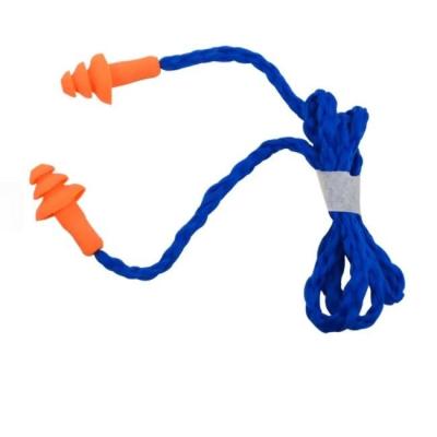 China Safety Reusable Silicone Earplugs 31.5*12.5mm with 32dB SNR Noise Reduction and Washable Design for sale