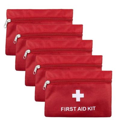 China Waterproof Portable First Aid Kit with 100 Pieces for Home Travel and Emergency for sale
