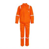 China Anti-Static Fireproof Safety Work Suits 115gsm for Electrical Power Industry for sale