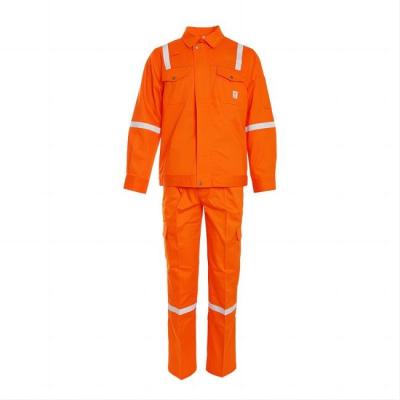 China Anti-Static Fireproof Safety Work Suits 115gsm for Electrical Power Industry for sale