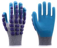 China EN388 Certified Safety Gloves with Cut Resistant and Impact Protection for Industrial Work for sale