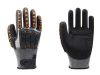 China 13 Gauge Anti Vibration Gloves with Cut Resistant and Impact Resistance for Heavy Duty Work for sale