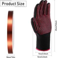 China Heat Resistant Gloves with Double-Sided Silicone Design and Breathable Heat-Resistant Polyester Material for Protective Work for sale