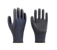 China Eco Latex Slip Resistant Safety Gloves with 13 Gauge HPPE Liner for Cut Resistance for sale