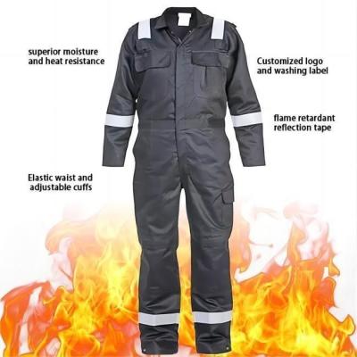 China 330gsm Flame Retardant Breathable Safety Coverall Suit for Industrial Workwear for sale