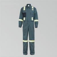 China 88% Cotton 12% Nylon Safety Coverall Suit NFPA 70E and 2112 Certified with 360° Reflective Stripe for sale