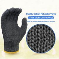 China Lightweight Washable Durable Hand Cotton Gloves for Safety Work and Industrial Use for sale