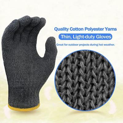 China Lightweight Washable Durable Hand Cotton Gloves for Safety Work and Industrial Use for sale