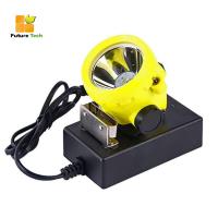 China IP68 Waterproof Rechargeable Battery Explosion Proof Miner Head Lamp for Hard Hat and Mining for sale