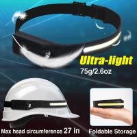 China 1200 Lumen USB Rechargeable IP65 Waterproof LED Headlamp for Camping and Maintenance Work Light for sale
