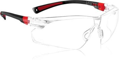 China 10in Clear Rubber Lightweight Anti-Fog UV-Protection Scratch-Resistant Safety Glasses for sale
