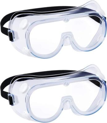 China Anti-Fog Scratch-Resistant UV-Protection Safety Goggles for Industrial and Construction Use for sale