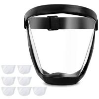 China Anti-Fog Full Face Protection High-Definition Face Shield and Protective Visor for Industrial and Home Use for sale