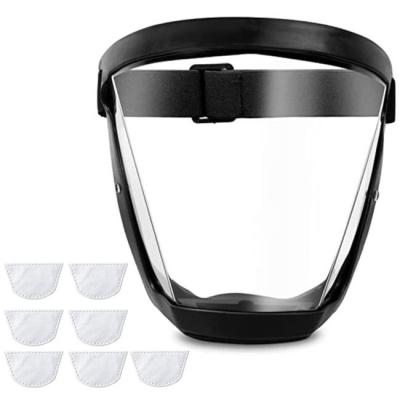 China Anti-Fog Full Face Protection High-Definition Face Shield and Protective Visor for Industrial and Home Use for sale