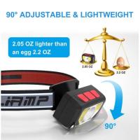 China 1000 Lumen Rechargeable LED Headlamp with IP55 Waterproof for Camping and Cycling for sale