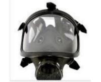 China Fire Resistant Full Face Respirator Mask with Anti-Fog and Reusable Silicone Protection for sale