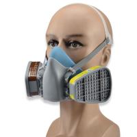 China Reusable Anti-Fog Half Mask Respirator with Dust Gas Defense for Industrial Safety for sale