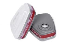 China Anti Organic Acid Gas Respirator Cartridge with Bayonet Connection for Easy Twist On and Off for sale