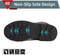 China Puncture Proof Cold Resistant Waterproof Safety Boots with Steel Toe for Winter Work for sale