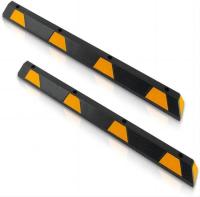 China 2 Pack Traffic Post Cones With Fillable Base For Packing Lot for sale