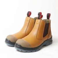 China Light Weight S3 SRC Certified Nubuck Leather Safety Shoes Industrial Boots US 2-14 for sale