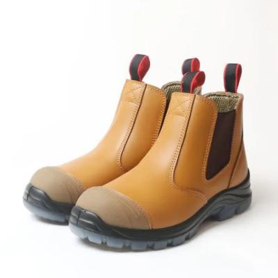 China Light Weight S3 SRC Certified Nubuck Leather Safety Shoes Industrial Boots US 2-14 for sale