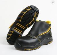 China High Temperature Resistance S3 SRC Anti Smash Welding Safety Shoes Leather Boots for Industrial Use for sale