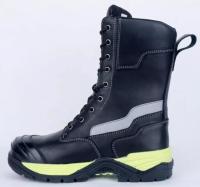 China Heat-Resistant Anti-Smash Puncture-Proof Safety Boots for Firefighters and Industrial Work for sale