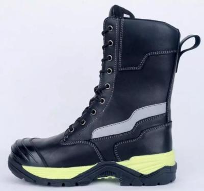 China Heat-Resistant Anti-Smash Puncture-Proof Safety Boots for Firefighters and Industrial Work for sale