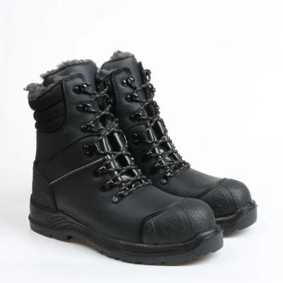 China S3 Certified Cold Resistant Lightweight Safety Boots with Steel Toe for Winter Workplaces for sale