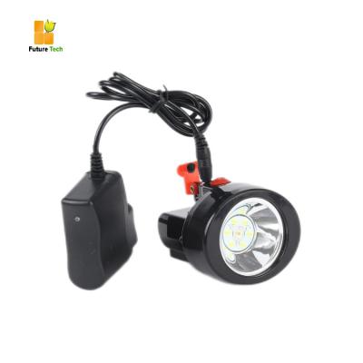 China 4500lux 600 Cycles Mining Headlamp with 13h Continuous Discharging Rechargeable Miner Lamp for Hard Hat for sale