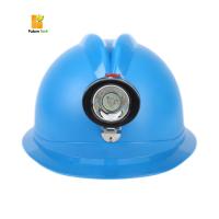 China 4500lux 600 Cycles Mining Headlamp with 13h Continuous Discharging Rechargeable Miner Lamp for Hard Hat for sale