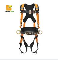 China ANSI Certified Full Body Harness with 6 Point Adjustment and 25000 Pounds Breaking Strength for sale