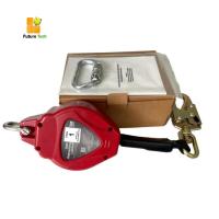 China ANSI Z359.14-2021 Certified Retractable Fall Arrester with 16KN Static Strength and 3-6 Meters Length for Fall Arrest System for sale