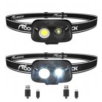 China Rechargeable IP65 Waterproof Headlamp with 500LM Brightness for Outdoor Work Light for sale