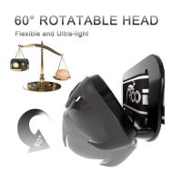 China Rechargeable IP65 Waterproof Headlamp with 500LM Brightness for Outdoor Work Light for sale