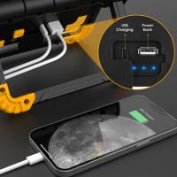 China Rechargeable Portable LED Work Light with 2000 Lumens 360 Degree Rotation and 5000mAh Battery for sale