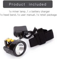 China Waterproof Explosion Proof Rechargeable Mining Light LED Headlamp for Hard Hat for sale